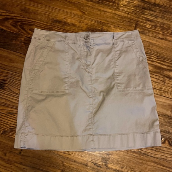 LOFT | Skirts | Khaki Mini Skirt Loft | Poshmark